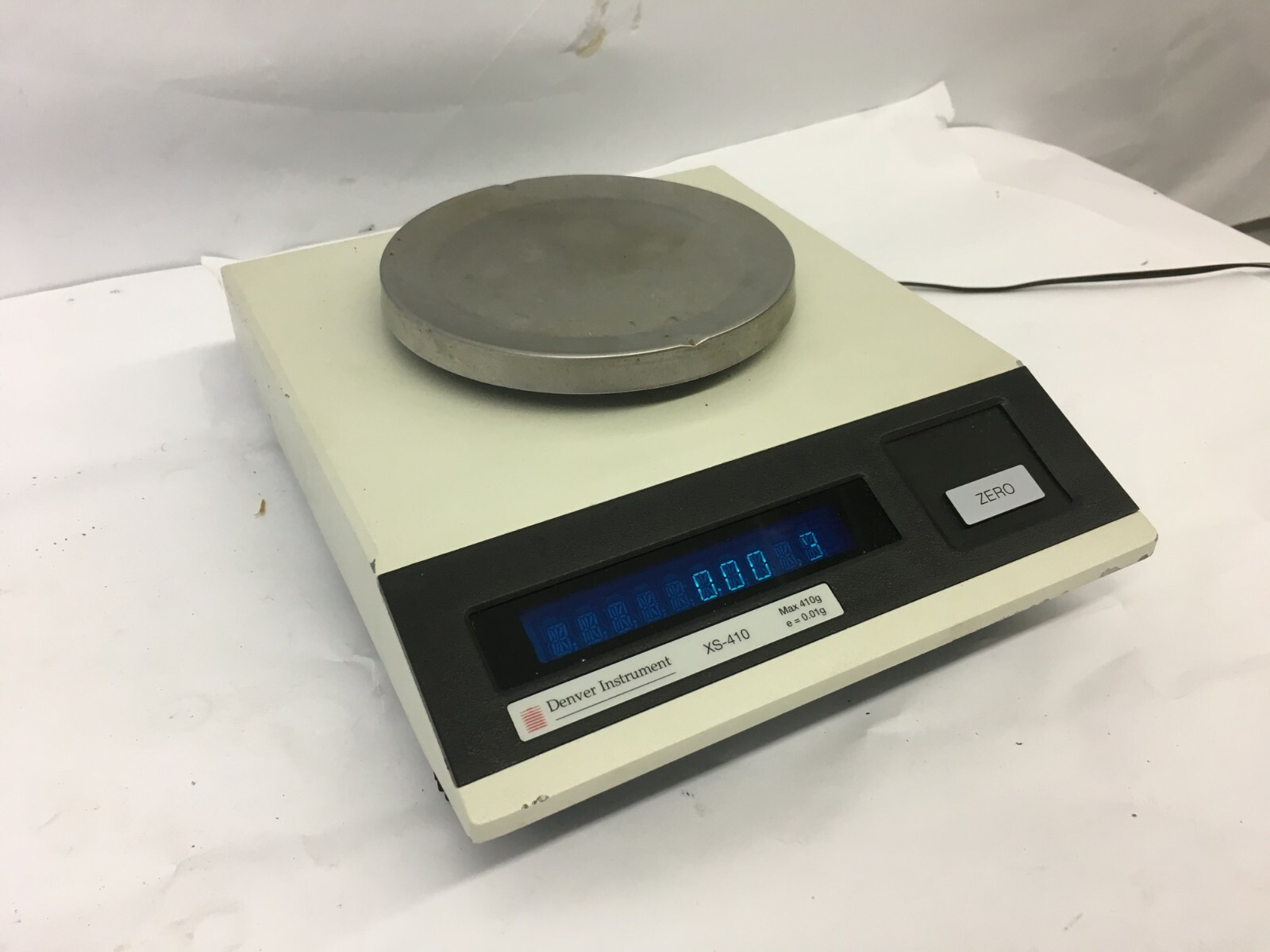 Denver Instrument XS-410 410g Max (.9lbs) Digital Laboratory Scale w/AC ...