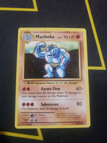 Pokemon XY Evolutions Machoke Uncommon Card 58/108 NM | eBay