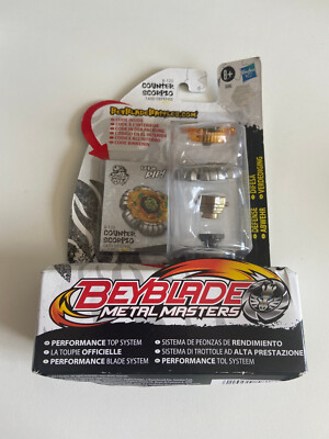 Toupie Beyblade Counter Scorpio B-125 Metal Masters Hasbro Neuve avec ...