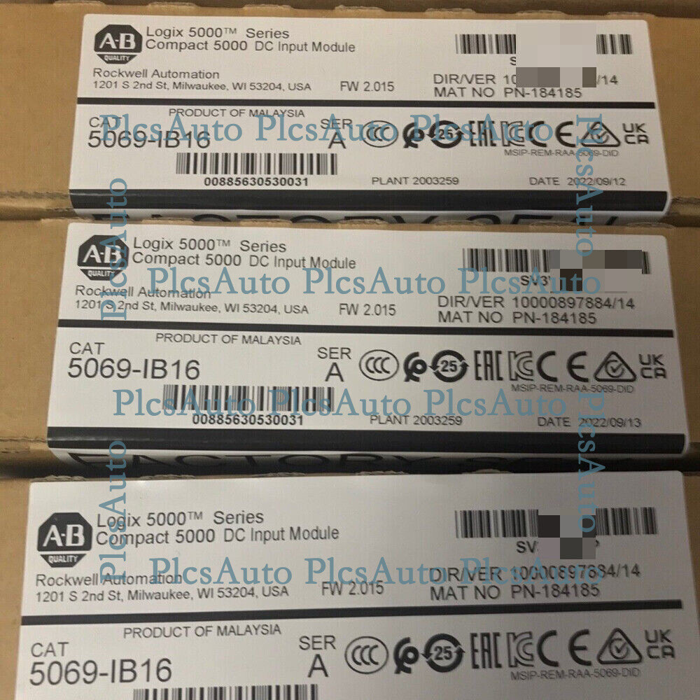 nEW IN BOX Allen Bradley 5069-IB16 Compact 5000 DC I/O Input Module New ...