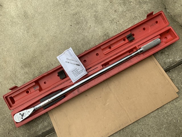 Snap-on Tools Qd4r600 a 3/4" Inch Drive Torque Wrench Snap on L872 for ...