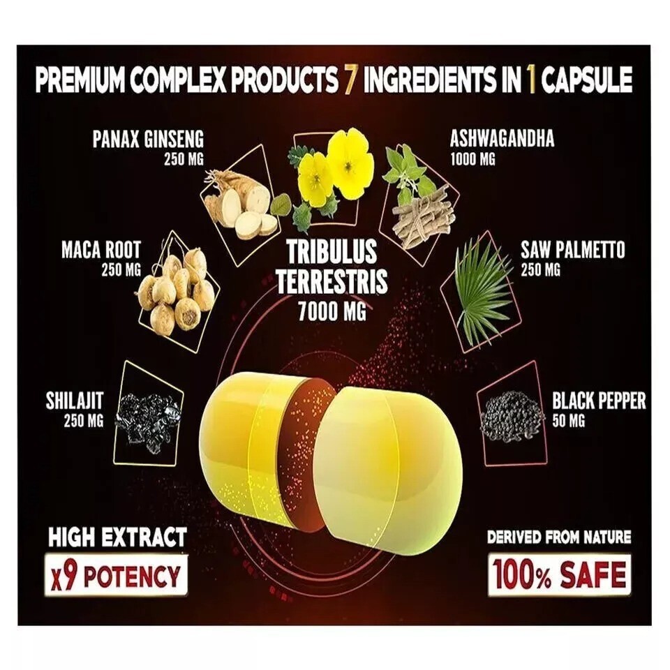 Man Extreme - Male Performance Enhancement Supplements - 30 Pills | eBay