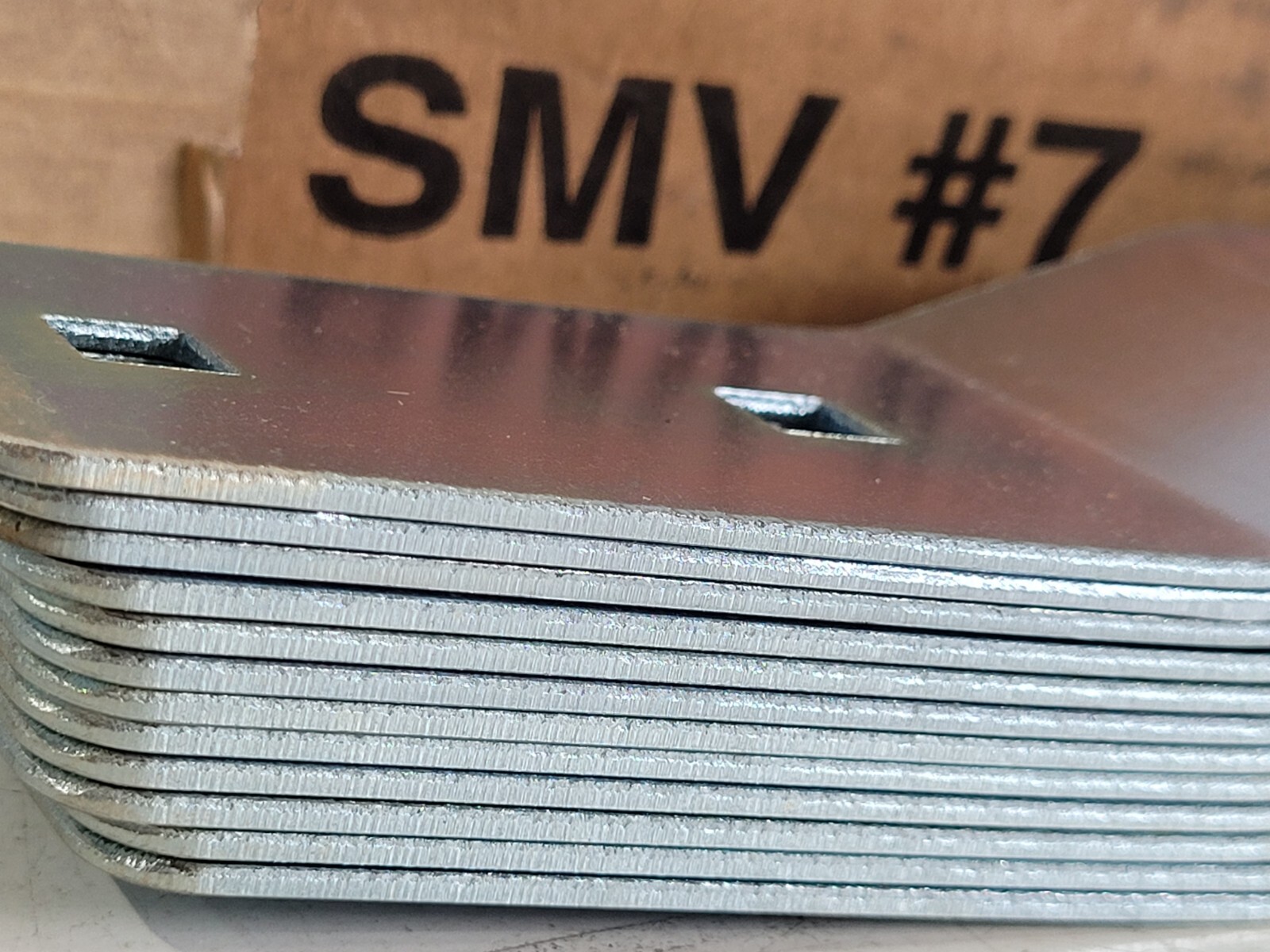 SMV # 7 Slow Moving Vehicle Spade Mount for Tractor Wagon Baler Hay ...