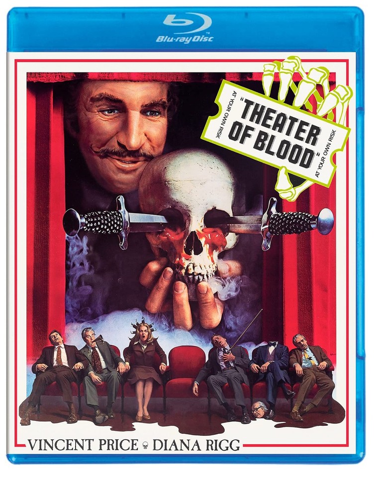 Theater of Blood (Blu-ray) Vincent Price Diana Rigg Ian Hendry Harry ...