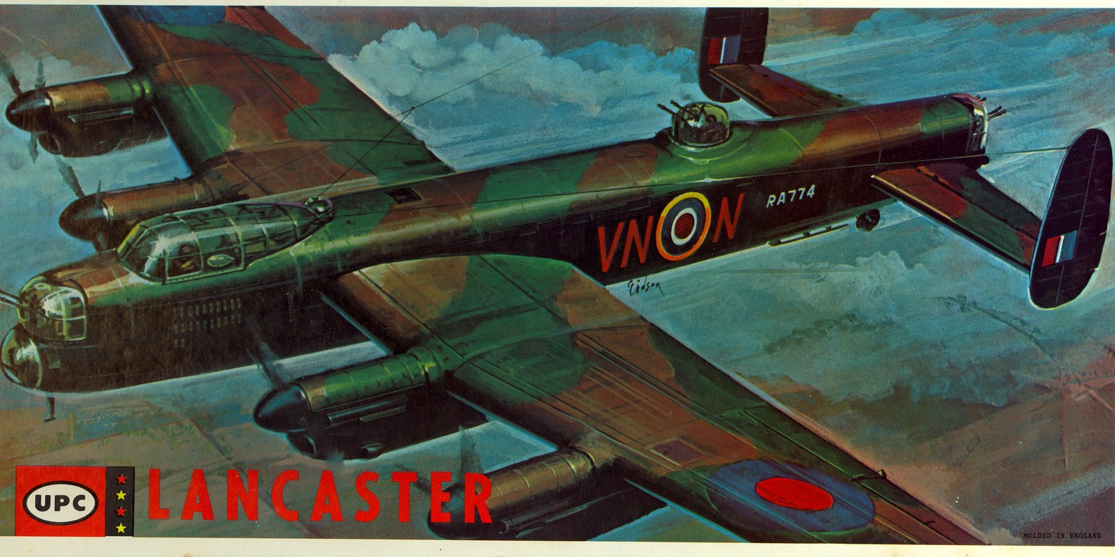 1/96 UPC Models AVRO LANCASTER Bomber MISSING Display Stand! | eBay