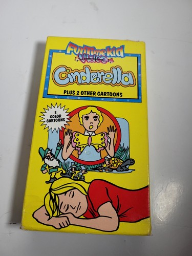 Funtime Kid Video Cinderella And Friends Color Cartoon 1987 VHS ...
