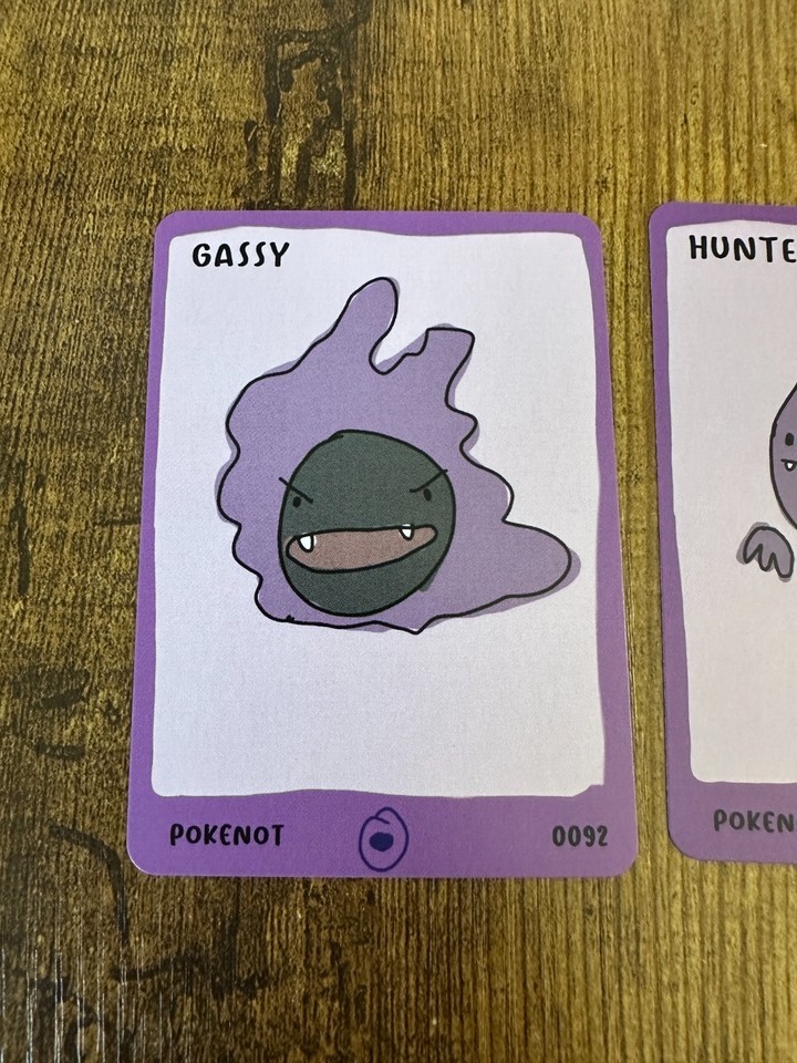 Dysfunctional Passholder Pokenots 151 - Gassy, Hunter, Ganger - Pokemon ...