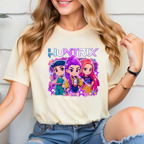 Kpop Huntrix Shirt, Kpop Demon Hunters Shirt, Kpop Huntrix Pin, Huntrix ...