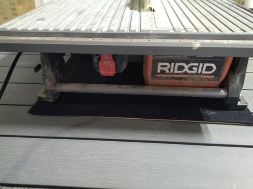 RIDGID R4021 7 inch 6.5Ah Table Top Wet Tile Saw | eBay