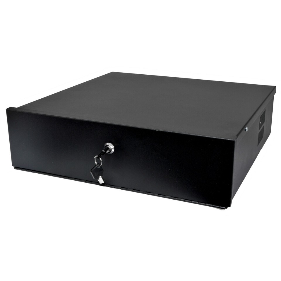 Heavy Duty 18" x 18" x 5" DVR Security Lock Box w/ Fan for CCTV ...