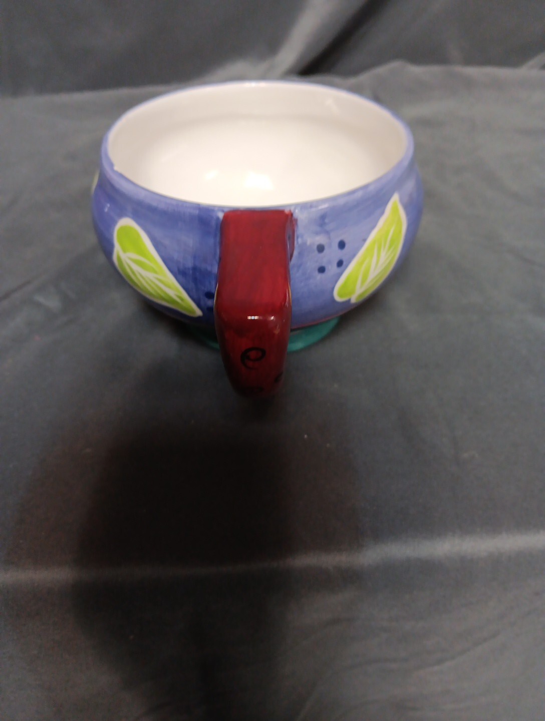 Handpainted By Milson & Louis Coffee tea Mug Whimsical Colorful | eBay