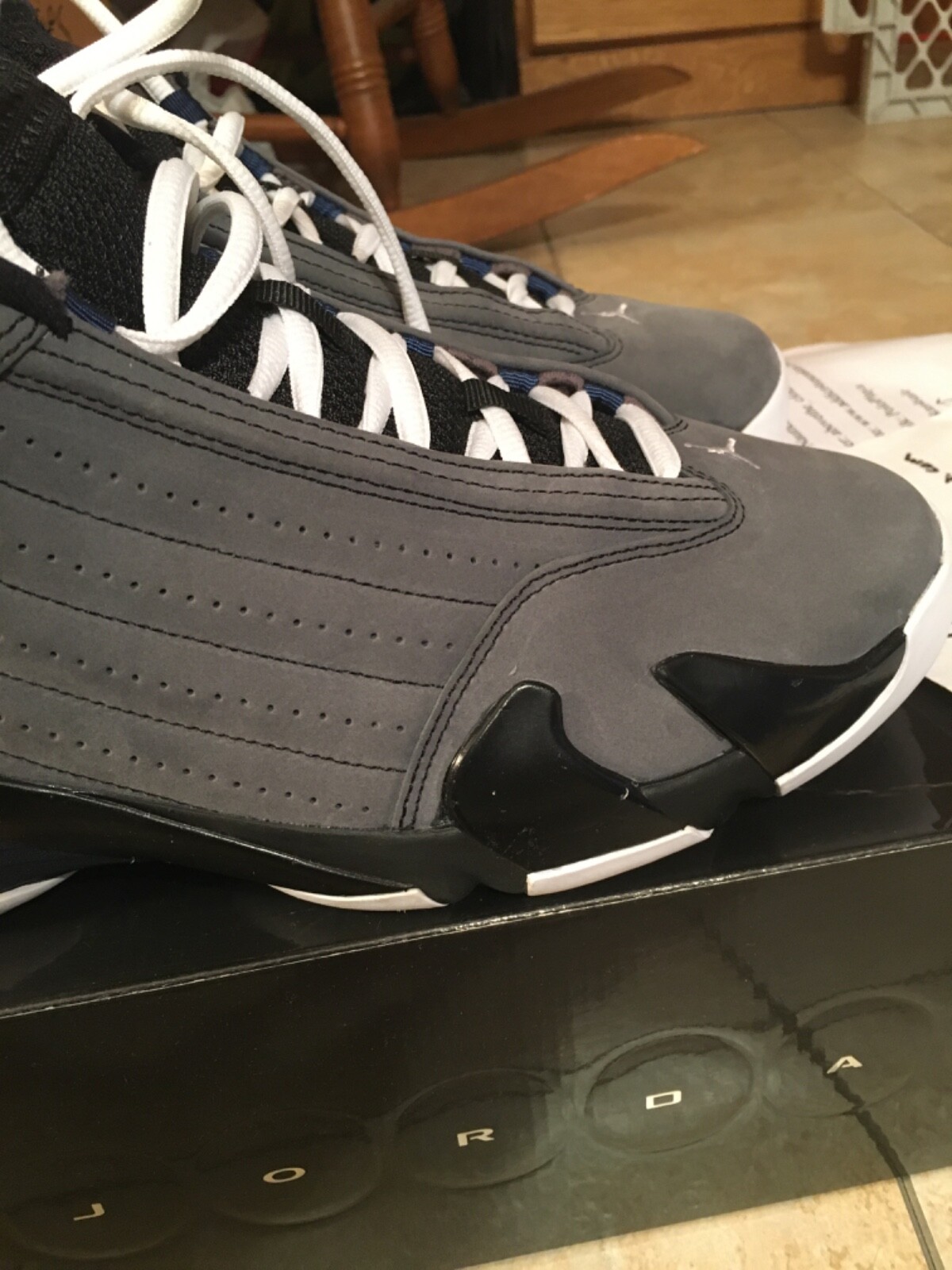 AIR JORDAN 14 RETRO Air Jordan 'Georgetown' XIV `Last Shot` Nike Air ...