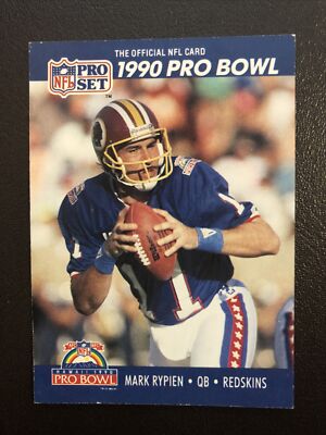 MARK RYPIEN 1990 PRO SET FOOTBALL CARD # 412 C7618 | eBay