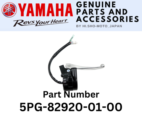Yamaha Genuine OEM Part 5PG-82920-01-00 Lever Holder Assy, Right ...