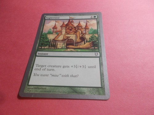 Supersize x1 MTG Unhinged Common Green Instant NM | eBay