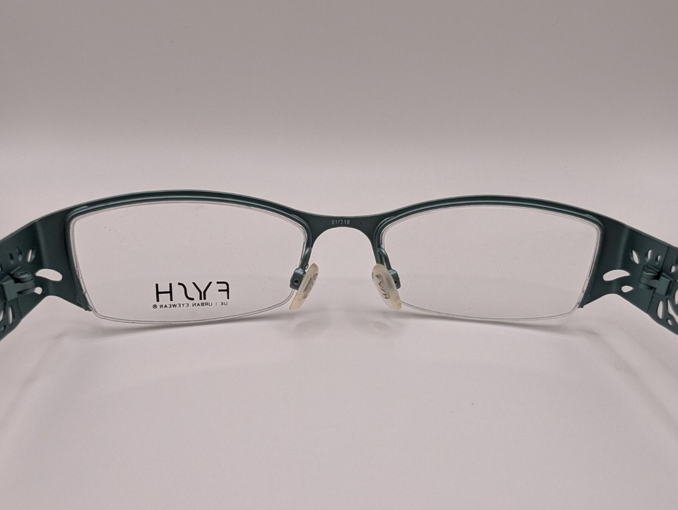 Fysh Eyeglasses Frames Only, FYSH 3486 293, 51-18-135, Purple/Blue, UK ...