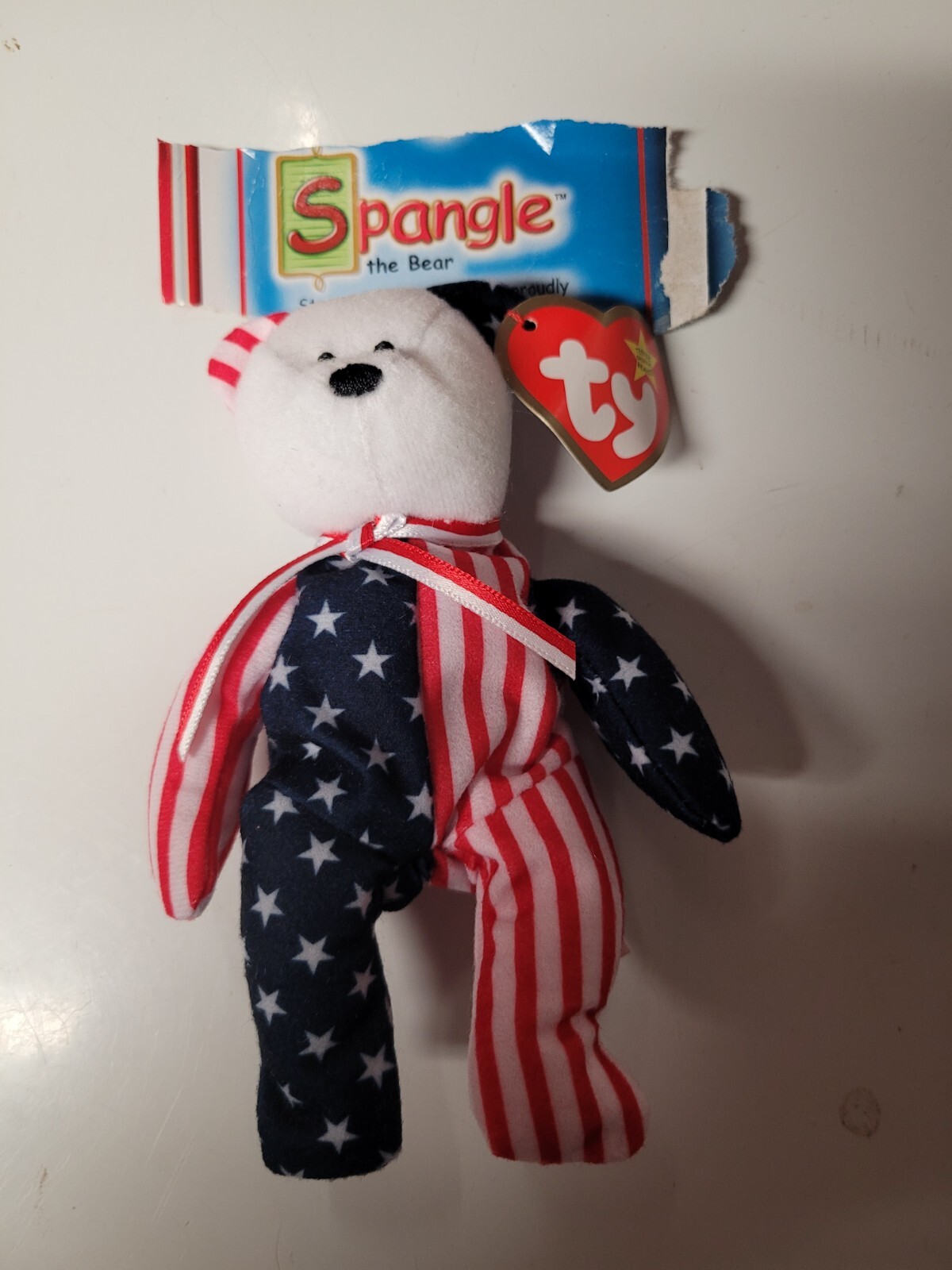 TY Teenie Beanie Spangle the Bear | eBay