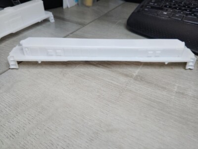 HO Scale, Santa Fe SD40 Slug shell resin kit, Pacific Northwest Resin ...