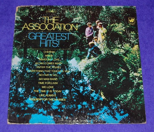 THE ASSOCIATION Greatest Hits 12" Vinyl LP 1967 on Warner Bros. Records ...