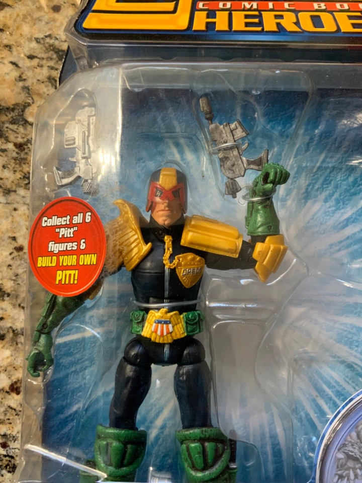 Marvel Comic Book Legendary Hero’s Judge Dredd 6" open figure no BAF | eBay