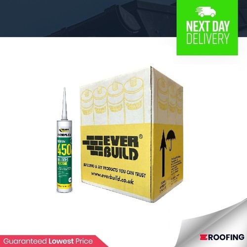 25 x Everflex Premium+ 450 Builders Silicone - Everbuild - 7 Colour ...