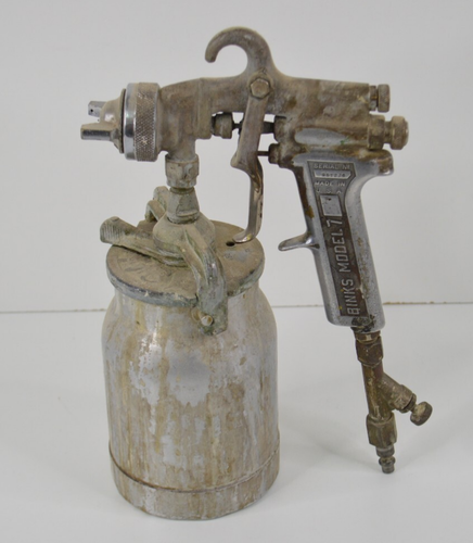 Binks Model 7 Spray Gun With 36SD Spray Tip and Paint Cup Made in USA ...