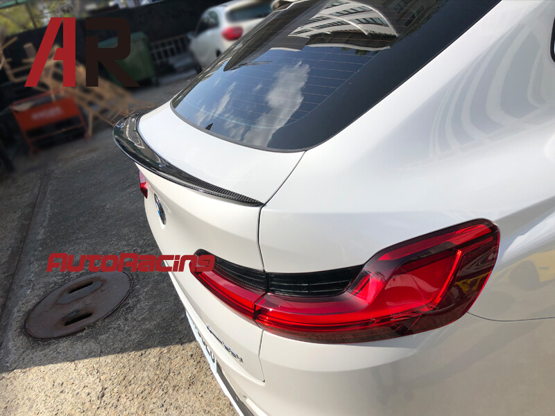 P STYLE For 2018+ BMW G02 X4 X4M SUV CARBON FIBER TRUNK HIGH KICK ...