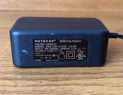 Genuine Netgear DSA-12R-12 AUS 332-10006-01 AC Power Adapter For ...