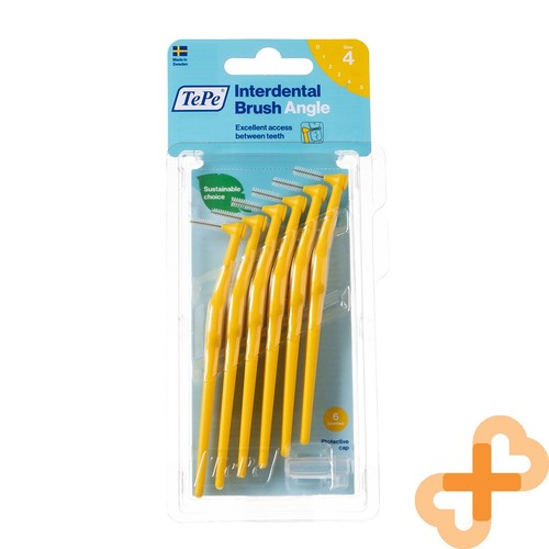 TEPE ANGLE Interdental Brushes with Handle 0.7 mm Pink 6 pcs. Size 4 | eBay