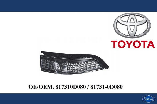 Toyota YARIS 10- Outer Right Wing Mirror Blinker Repeater Indicator ...