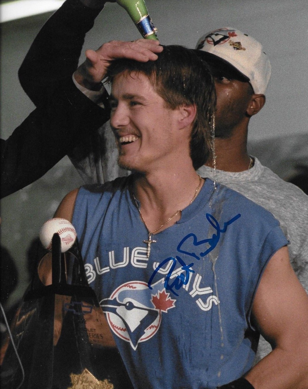 pat borders Toronto blue jays world series champion signed 8x10 | eBay