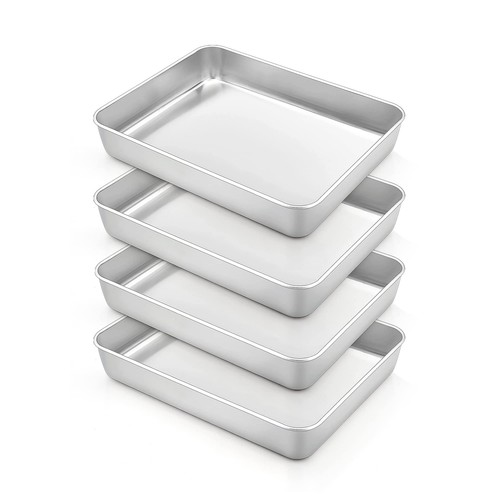 Rectangular Cake Pan 9.3 X 7 X 2 Mini Deep Lasagna Cake Brownie Pan ...