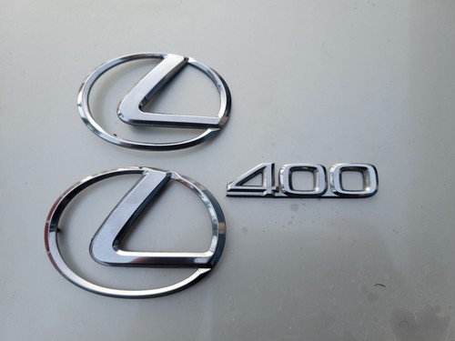 🚘 1992-2000 Lexus SC400 Bumper and Trunk Lid Emblem Logo Badge ...