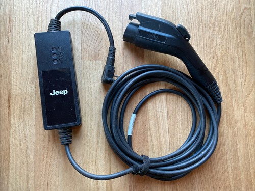Jeep Wrangler 4xe PHEV Charging Cord Charger Cable EV Home Outlet 120v ...
