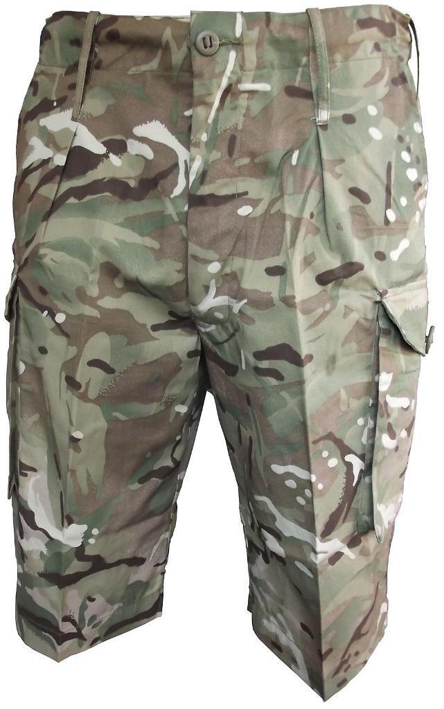 British Army Issue MTP Combat Shorts Camouflage Multi Terrain PCS many ...