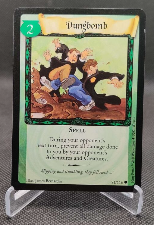 Harry Potter CCG Base Set Card 81/116 Dungbomb TCG trading card | eBay