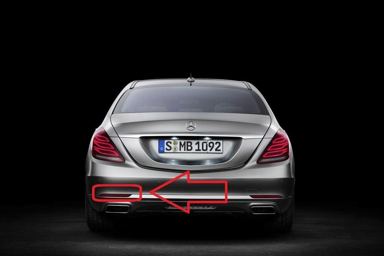 New Genuine MERCEDES BENZ S-Class W222 Rear Bumper NS Left Reflector ...