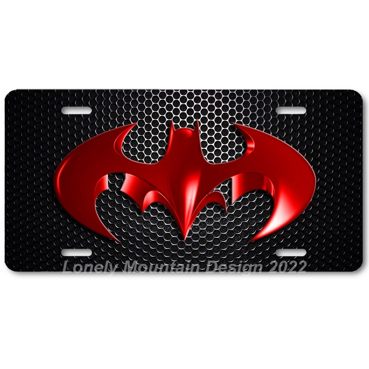 Cool Batman Logo Red