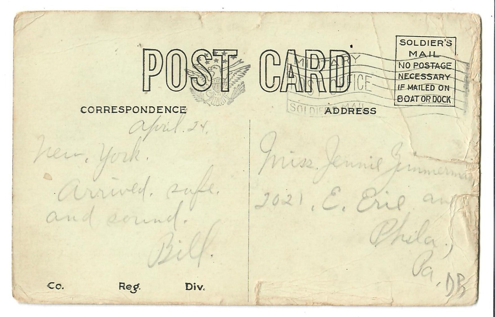 Judaica Old Postcard Jewish Welfare Board Ship S.S. Aquitania | eBay