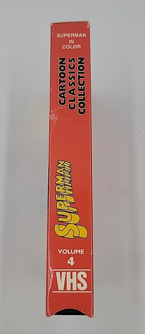 UAV Cartoon Classics: Superman Vol. 4 (1989 VHS) Animation Cartoons | eBay