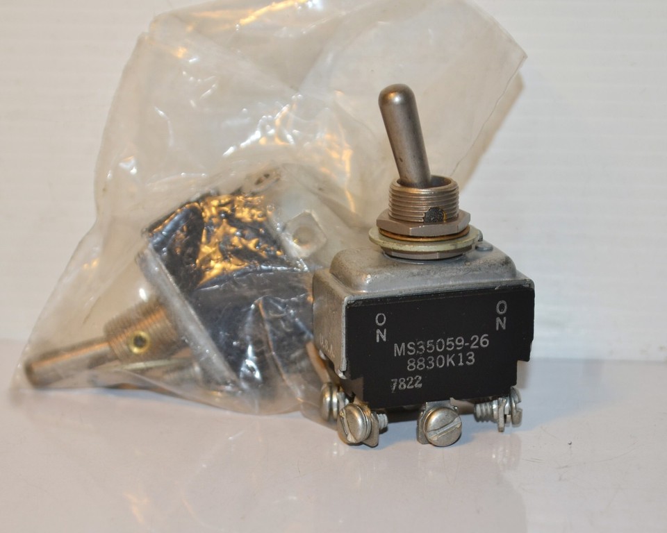 C-H Cutler Hammer Aircraft Toggle Switch 7 models nos | eBay