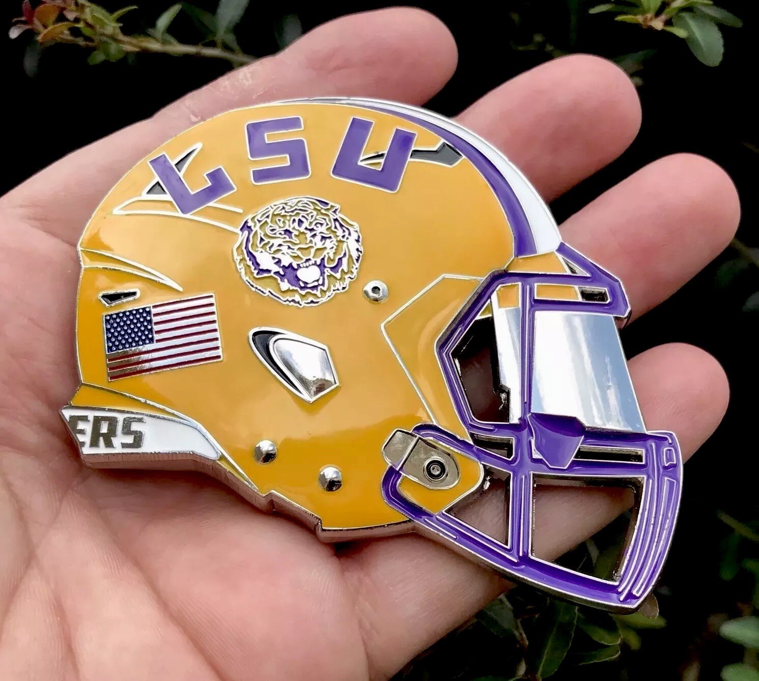 LSU Tigers Football National Champs 58 03 07 Police Challenge Coin Non ...