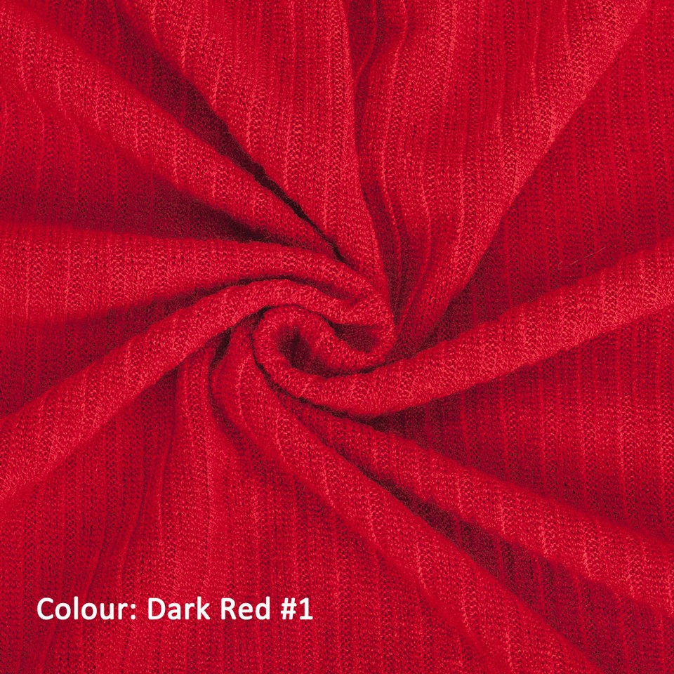 Jersey Fabric Rib Knit 4x2 Ribbed Dressmaking Stretch Material 19 ...