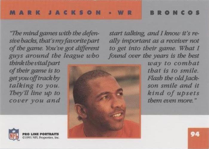 1991 Pro Line Portraits Mark Jackson #94 for sale | eBay