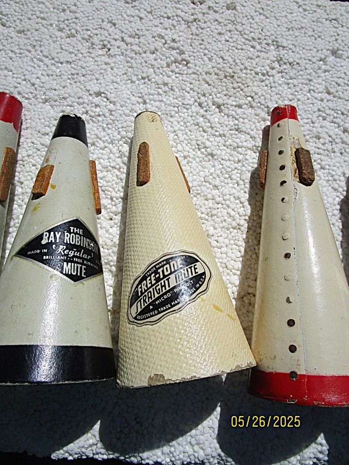 (10) TRUMPET/CORNET MUTES, RAY ROBINSON, HARMON, ZEN | eBay UK