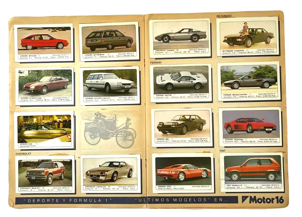Car Trading Cards