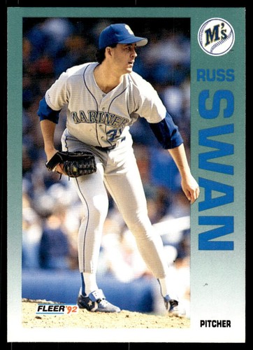 1992 Fleer Baseball Card Russ Swan Seattle Mariners #293 | eBay