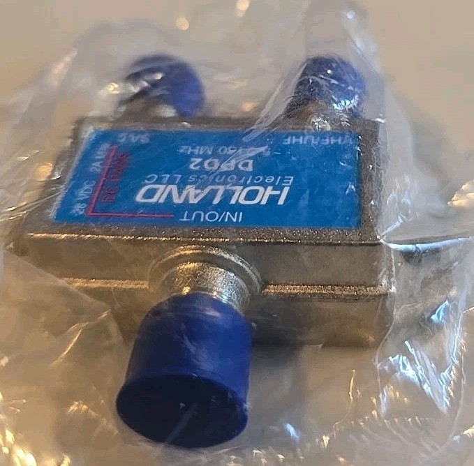 DISH NETWORK SATELLITE APPROVED HOLLAND DIPLEXER DPD2 SPLITTER NEW 5 ...