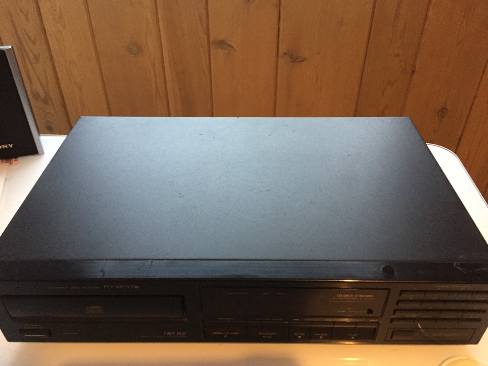 Pioneer PD-4700 1 Disc CD Player, No Remote, Turns On, Doesn't Play ...