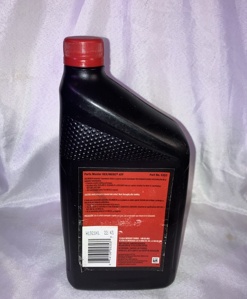 Parts Master Dex/Merc Automatic Transmission Fluid | 1 Qt | 1qt ...